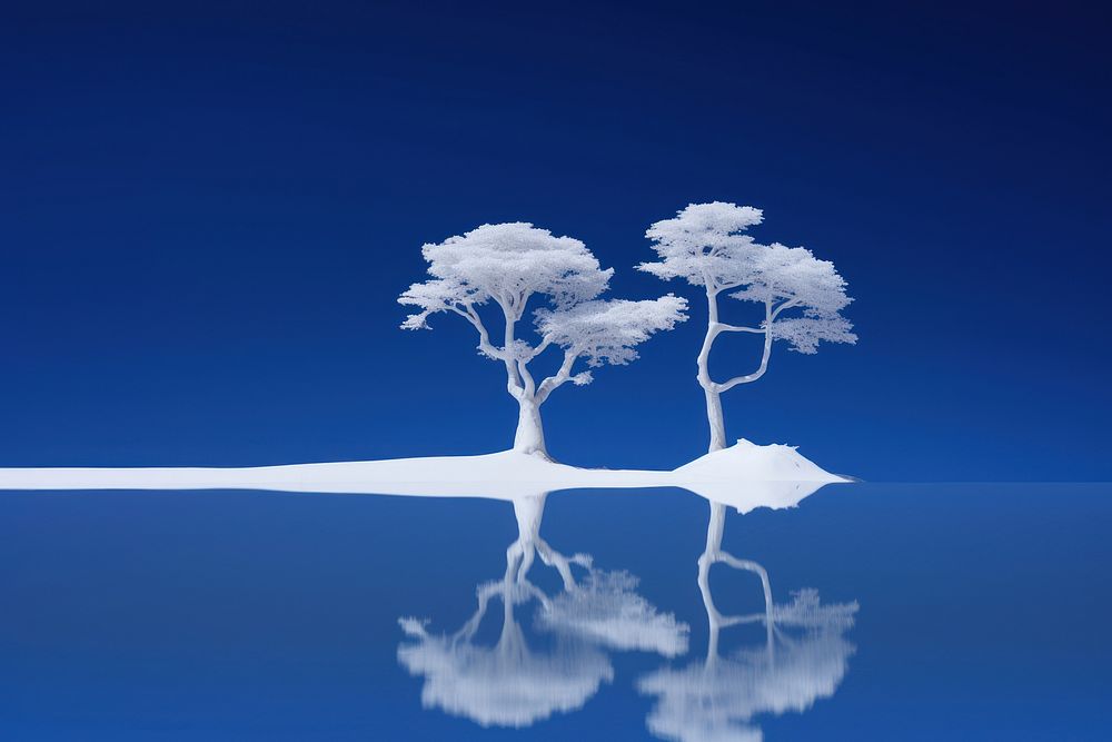 High contrast ivory white landscape | Free Photo - rawpixel