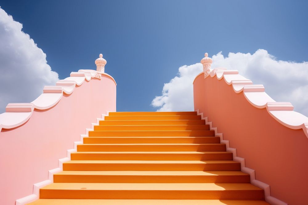 High contrast Stairs architecture staircase | Free Photo - rawpixel