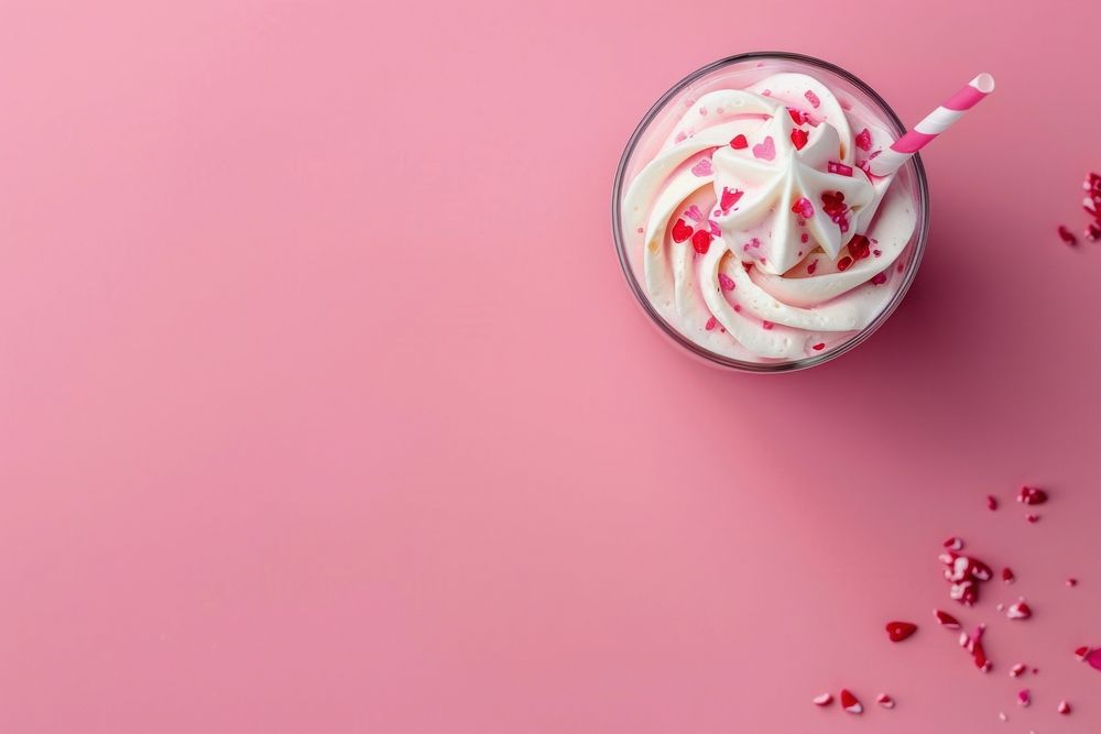 Milkshake dessert mousse cream. | Free Photo - rawpixel