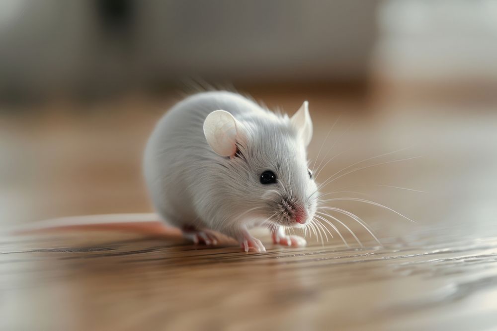 White mouse electronics hardware animal. | Free Photo - rawpixel