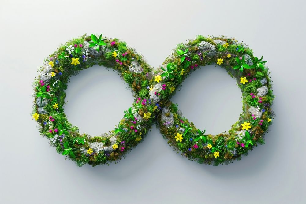 Infinity symbol flower accessories accessory. | Free Photo Illustration ...