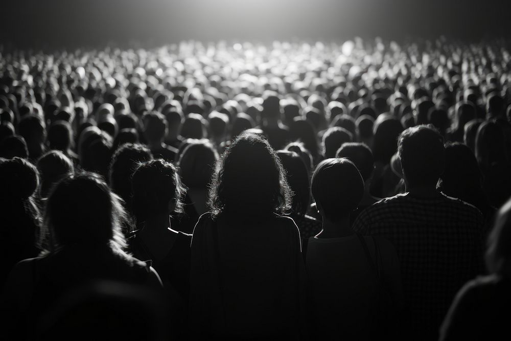 Crowd rear audience concert person. | Free Photo - rawpixel