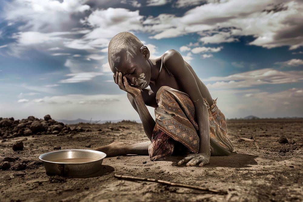 Famine and drought photography weaponry | Free Photo - rawpixel