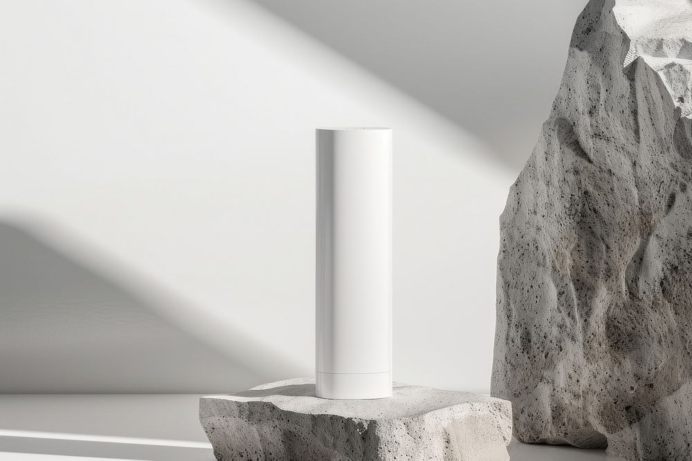 white tube mockup architecture cylinder | Free Photo - rawpixel