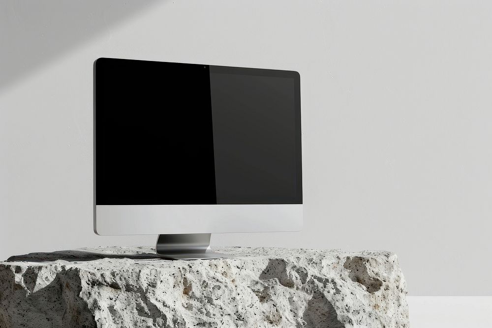 Desktop computer screen mockup electronics | Free Photo - rawpixel