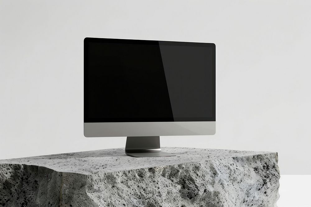 Desktop computer screen mockup electronics | Free Photo - rawpixel