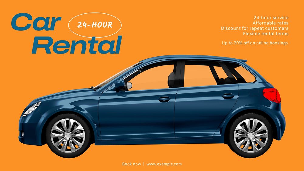 Car rental blog banner template | Free Photo - rawpixel