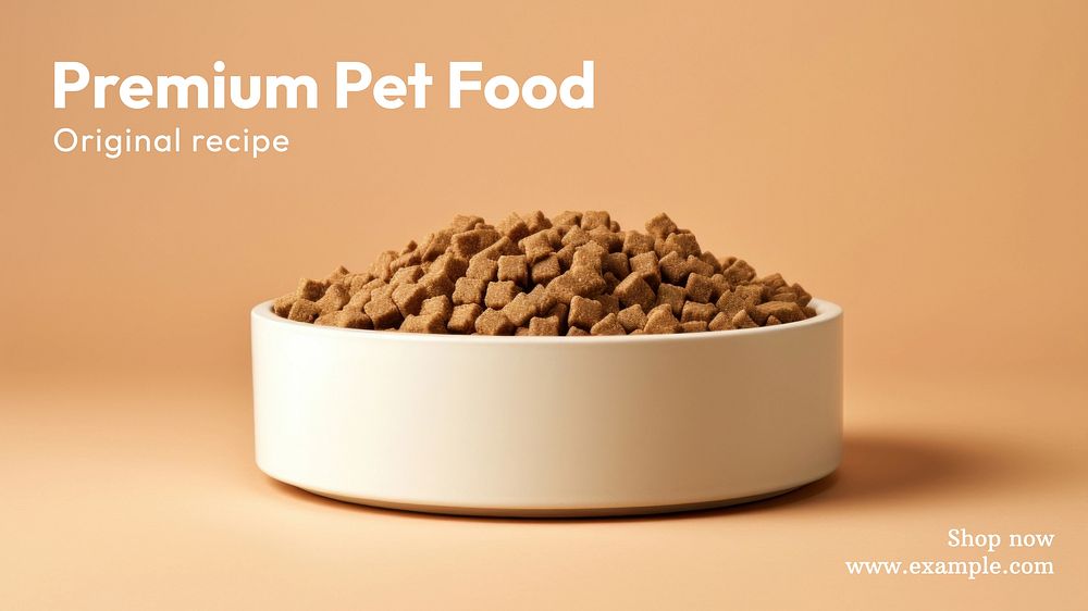 Premium pet food blog banner | Free Photo - rawpixel