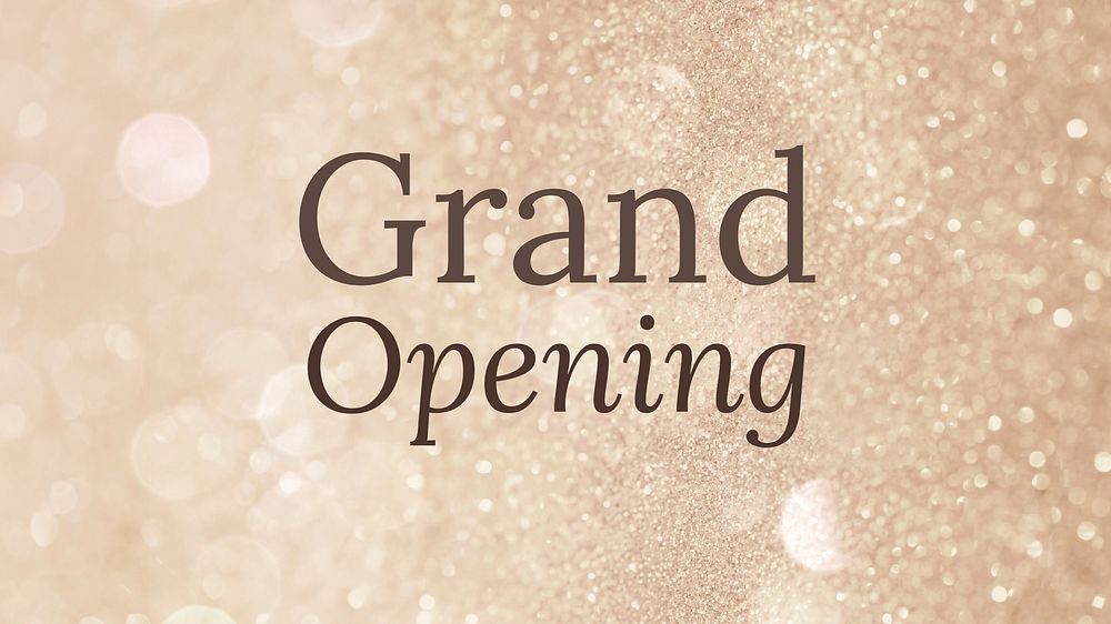Grand opening blog banner template | Free Photo - rawpixel