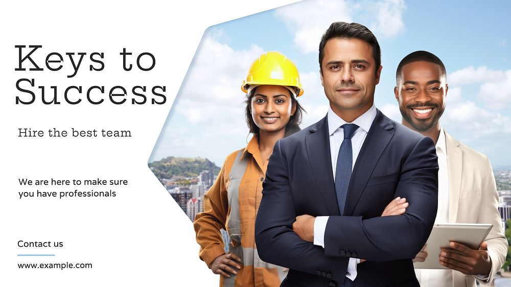 Keys success blog banner template | Free Photo - rawpixel