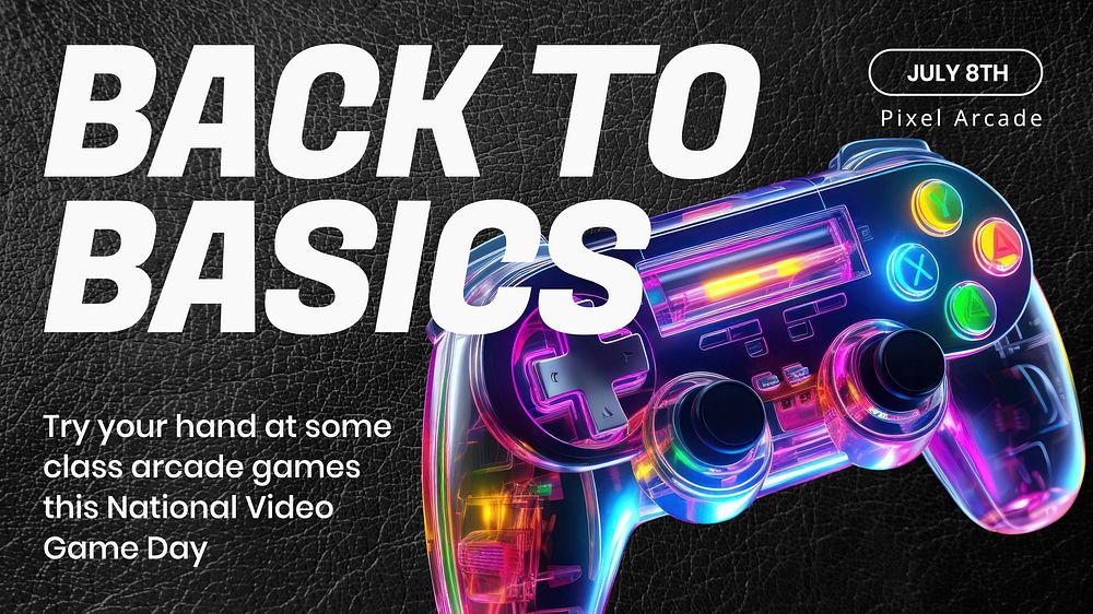 Video game day blog banner | Free Photo - rawpixel