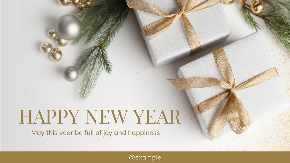 Happy New Year blog banner | Free Photo - rawpixel