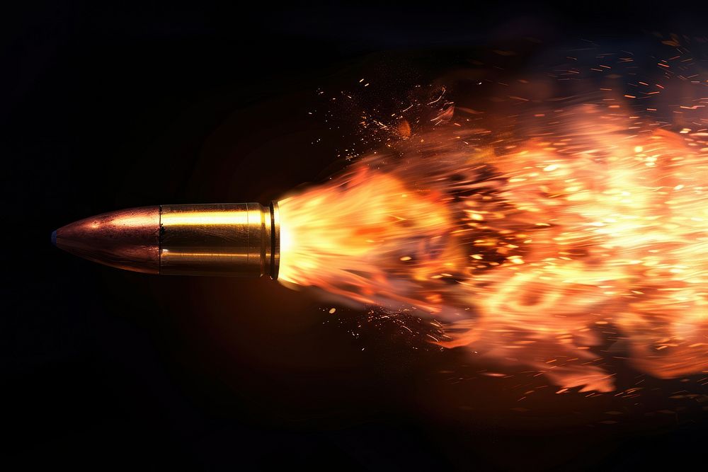 Bullet fire flame ammunition weaponry. | Free Photo - rawpixel
