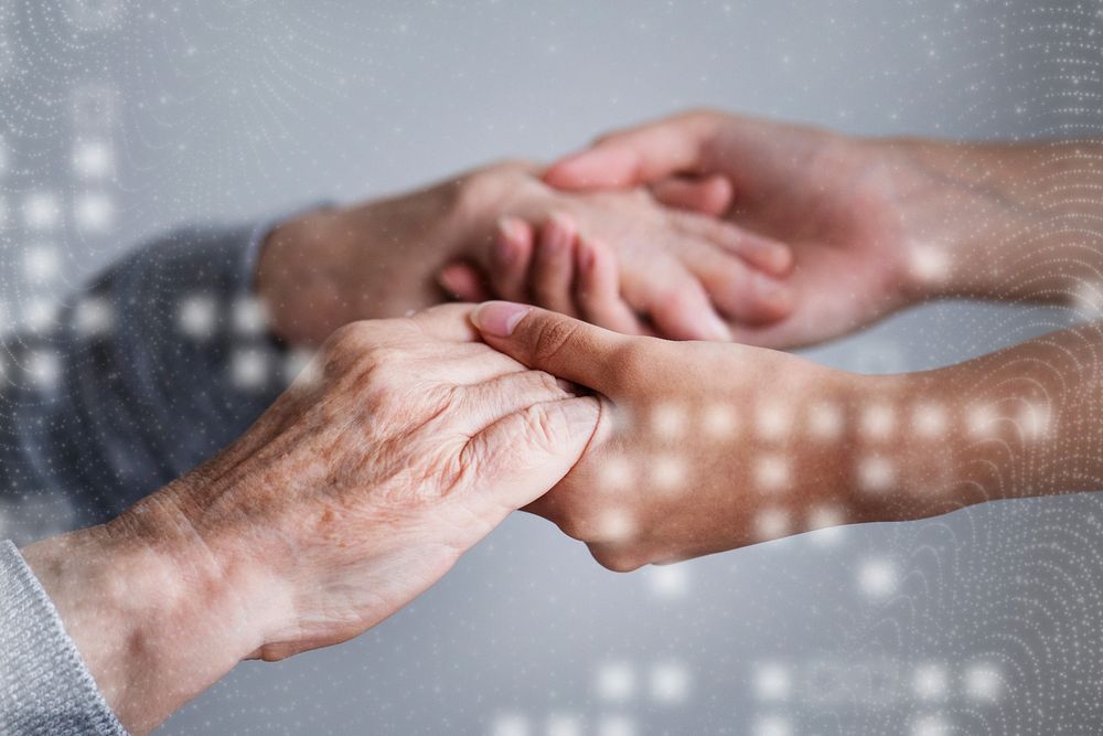 Close up of supporting hands | Free Photo Illustration - rawpixel