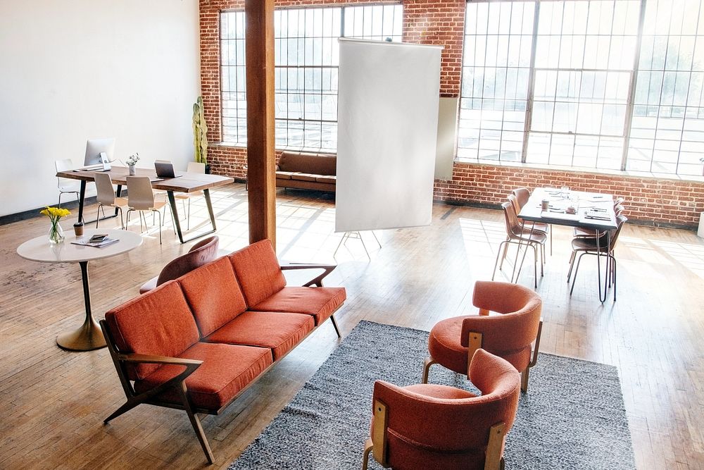 Meeting room during a break | Free Photo Illustration - rawpixel