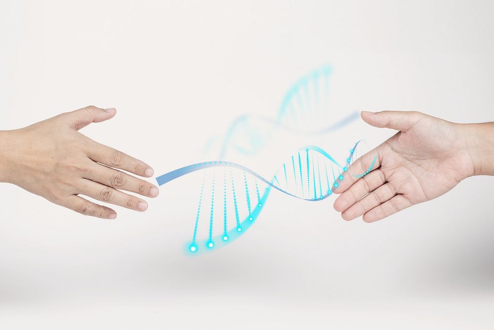 Genetic handshake technology future innovation | Free Photo - rawpixel