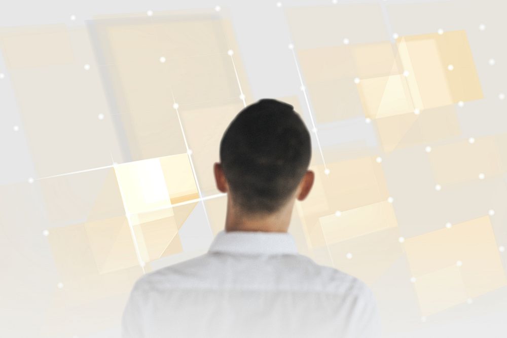 casual business man looking marketing | Free Photo Illustration - rawpixel