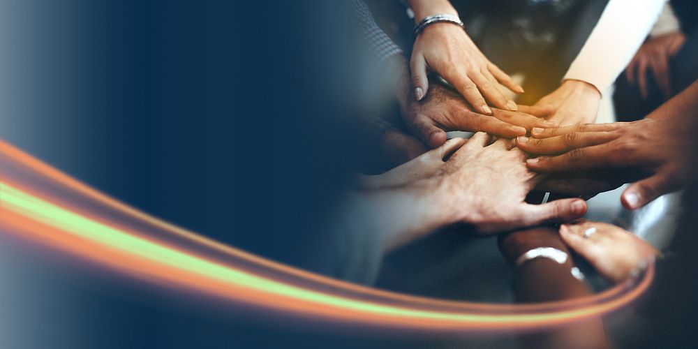 Joined hands teamwork, business concept | Free Photo Illustration ...