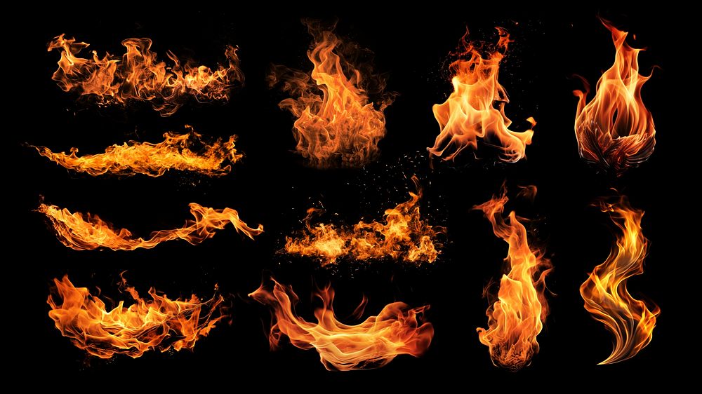 Fire flame effect isolated image | Premium Photo - rawpixel