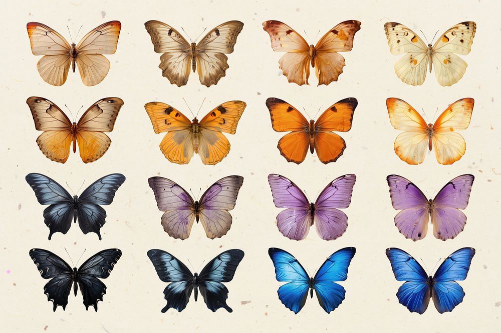 Real Pressed butterfly animal insect | Premium Photo - rawpixel