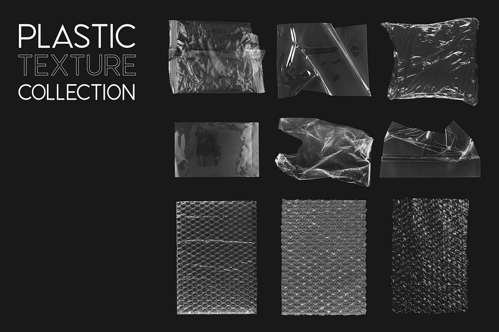 Plastic textures isolated image set | Premium Photo - rawpixel