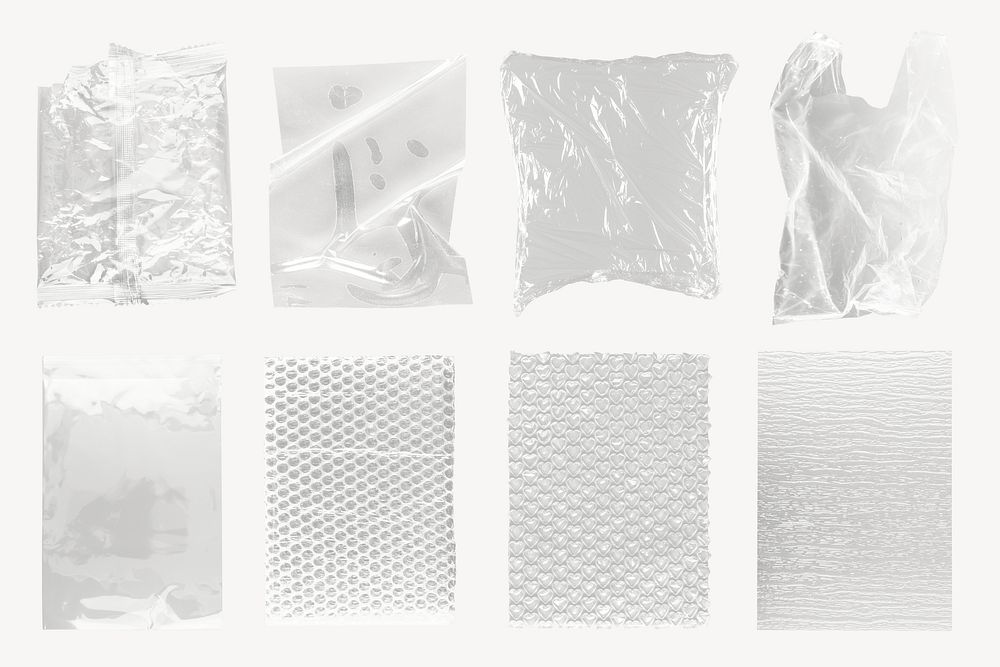 Plastic textures isolated image set | Premium Photo - rawpixel