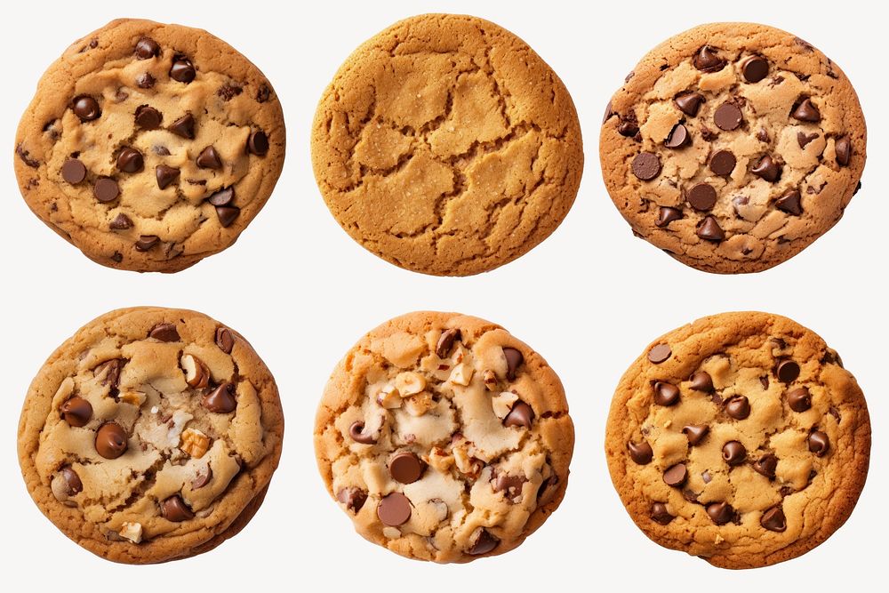 Cookies isolated image set | Free Photo - rawpixel