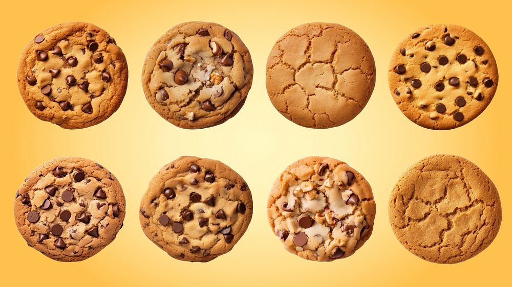 Cookies isolated image set | Free Photo - rawpixel