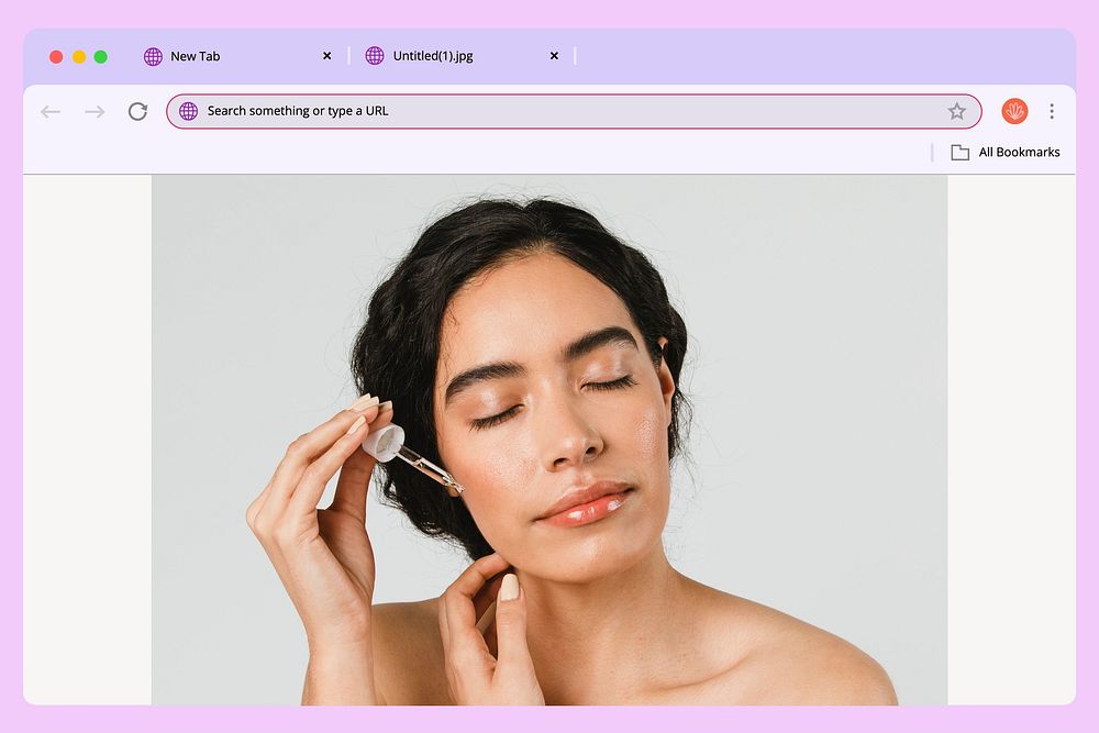 Desktop Frame woman put her | Free Photo Illustration - rawpixel