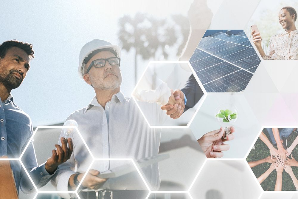 Environment solutions, photo remix | Free Photo - rawpixel