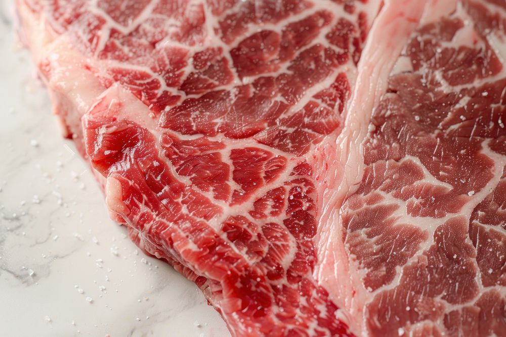 Marbled beef meat food pork. | Free Photo - rawpixel