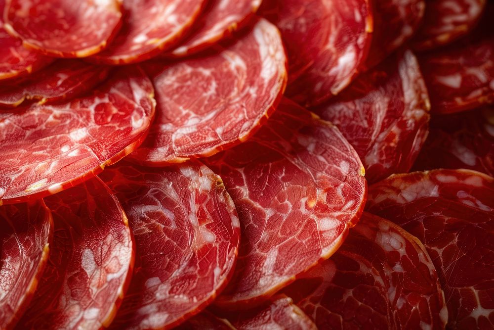 Salami beef food meat. | Free Photo - rawpixel