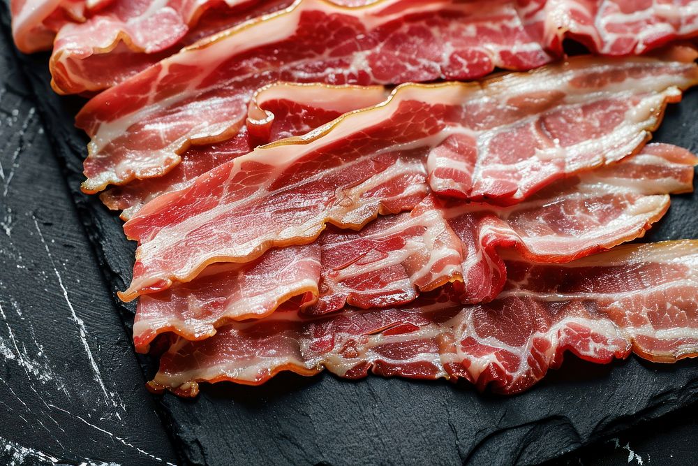 Sliced bacon pork mutton food. | Free Photo - rawpixel