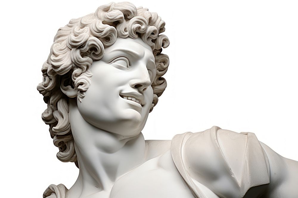Greek sculpture david smile person | Free Photo - rawpixel