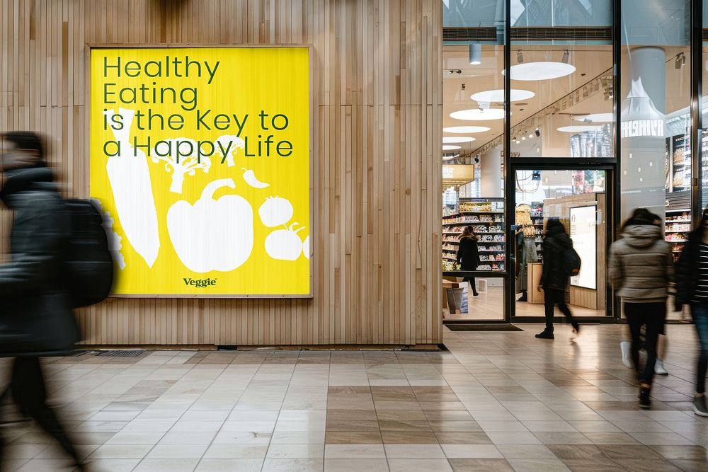 Yellow grocery store sign wooden | Premium Photo - rawpixel