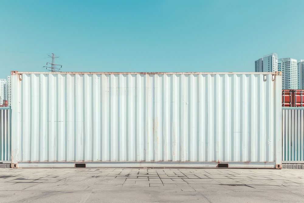 Container wall mockup gate shipping | Free Photo - rawpixel