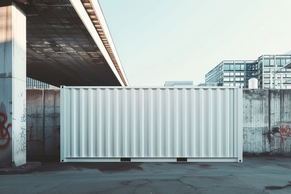 Container wall mockup shipping container | Free Photo - rawpixel