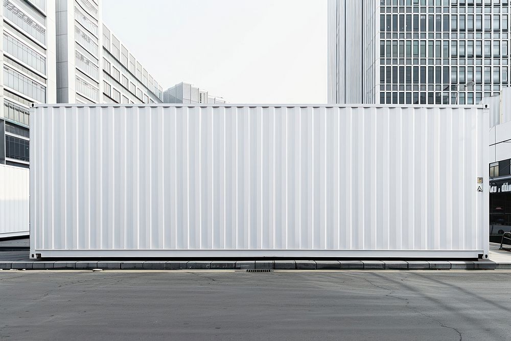 Container wall mockup transportation automobile | Free Photo - rawpixel