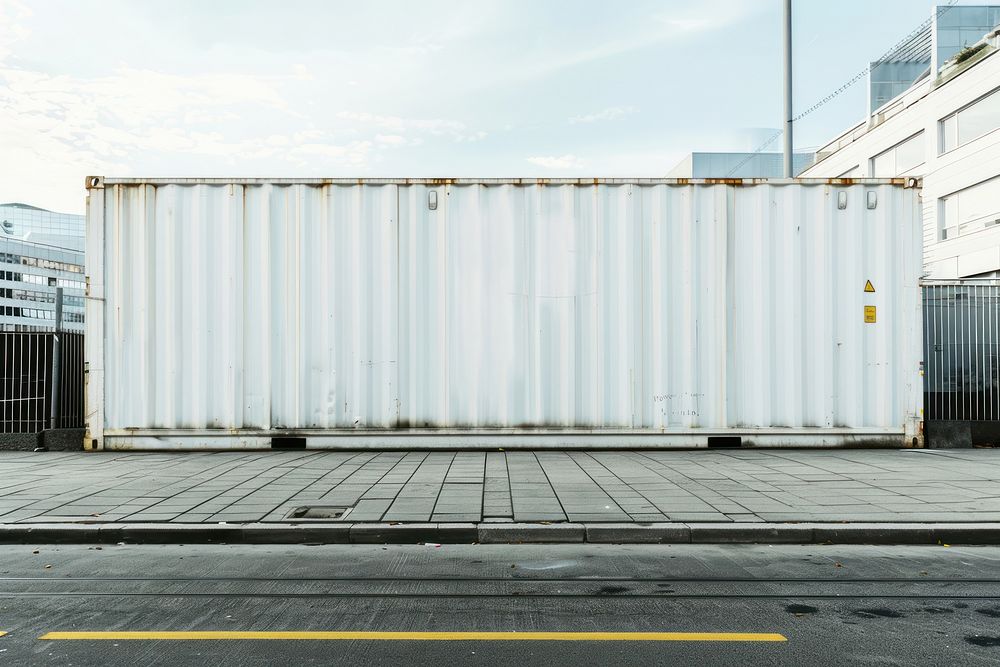Container wall mockup shipping container | Free Photo - rawpixel
