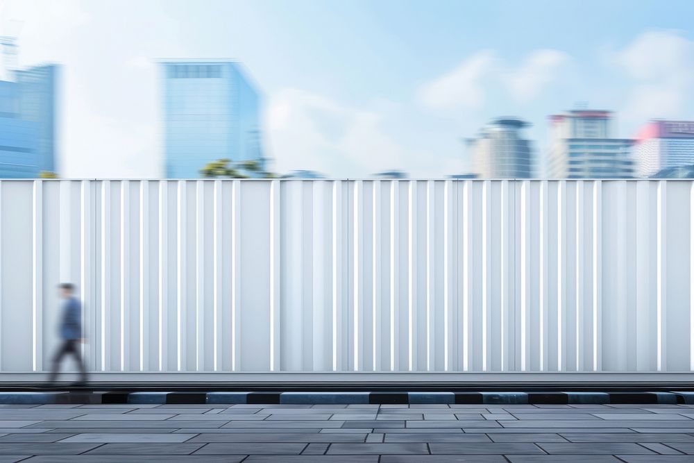 Container wall mockup outdoors nature | Free Photo - rawpixel