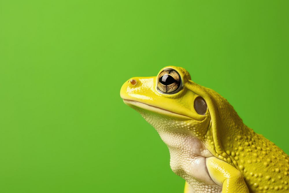 Frog side portrait profile amphibian | Free Photo Illustration - rawpixel