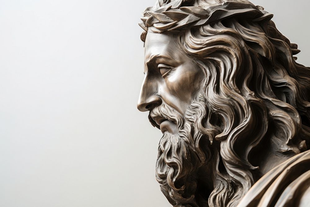 Greek sculpture jesus bronze female | Free Photo - rawpixel