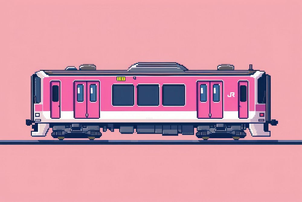 Tokyo train pixel transportation railway | Free Photo Illustration ...