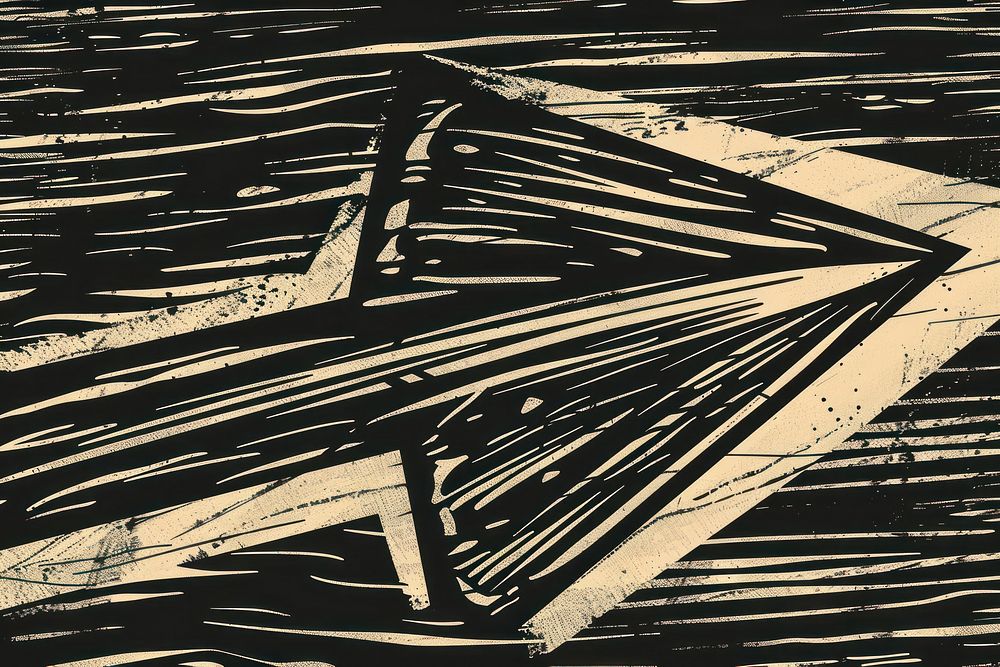 Arrow triangle art. | Free Photo Illustration - rawpixel