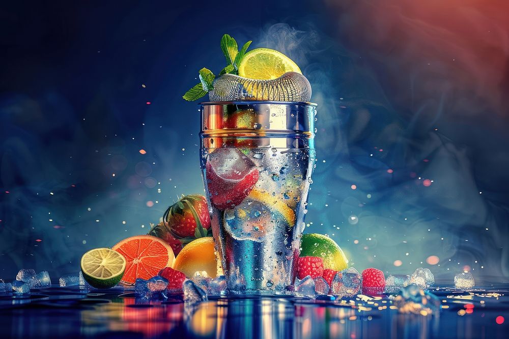 Vintage cocktail shaker beverage alcohol | Free Photo - rawpixel