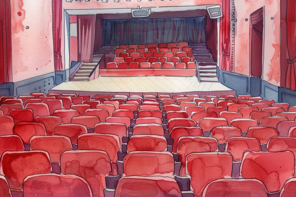 Empty theater architecture auditorium classroom. | Free Photo ...