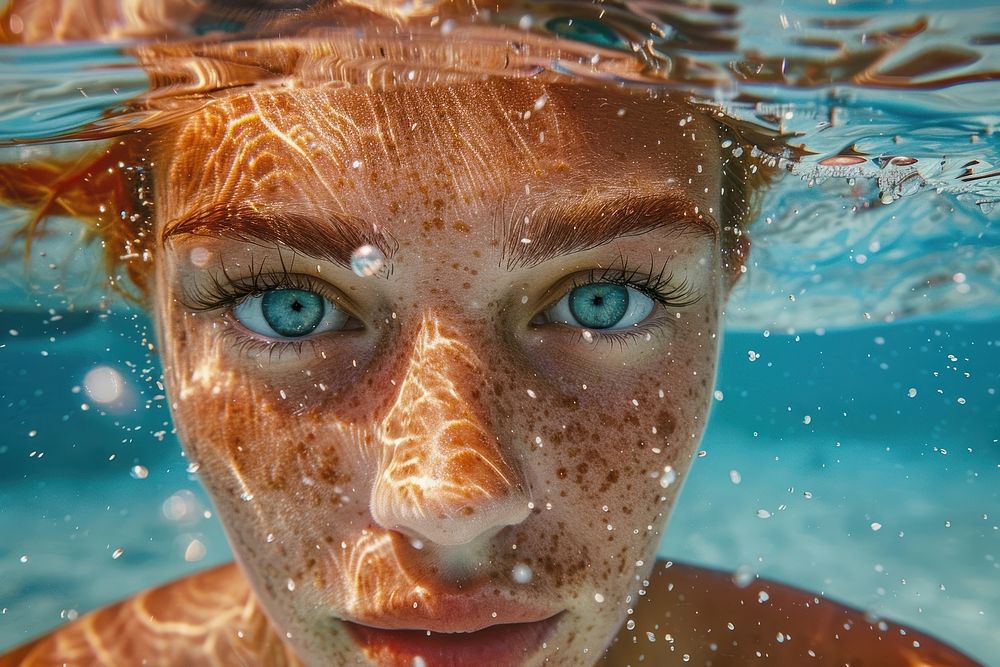 Person water face photography. | Premium Photo - rawpixel