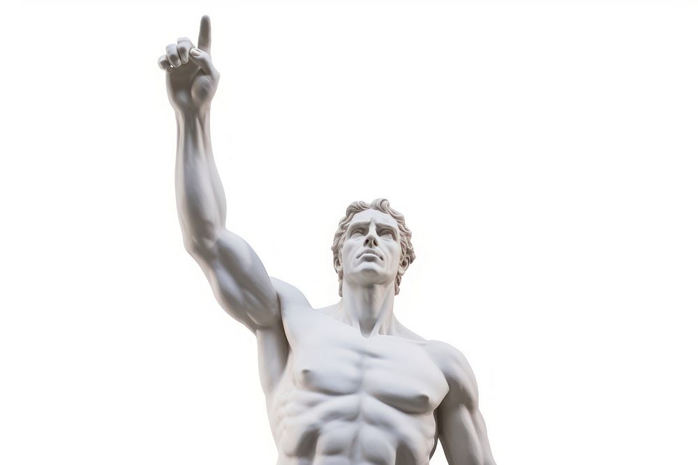 Greek sculpture person raising hands | Free Photo - rawpixel