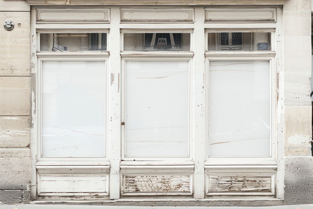 blank white shop window mockup | Free Photo - rawpixel