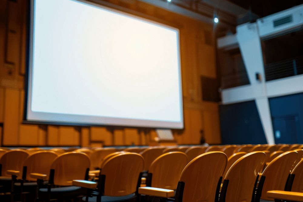 Presentation screen architecture electronics classroom. | Free Photo ...